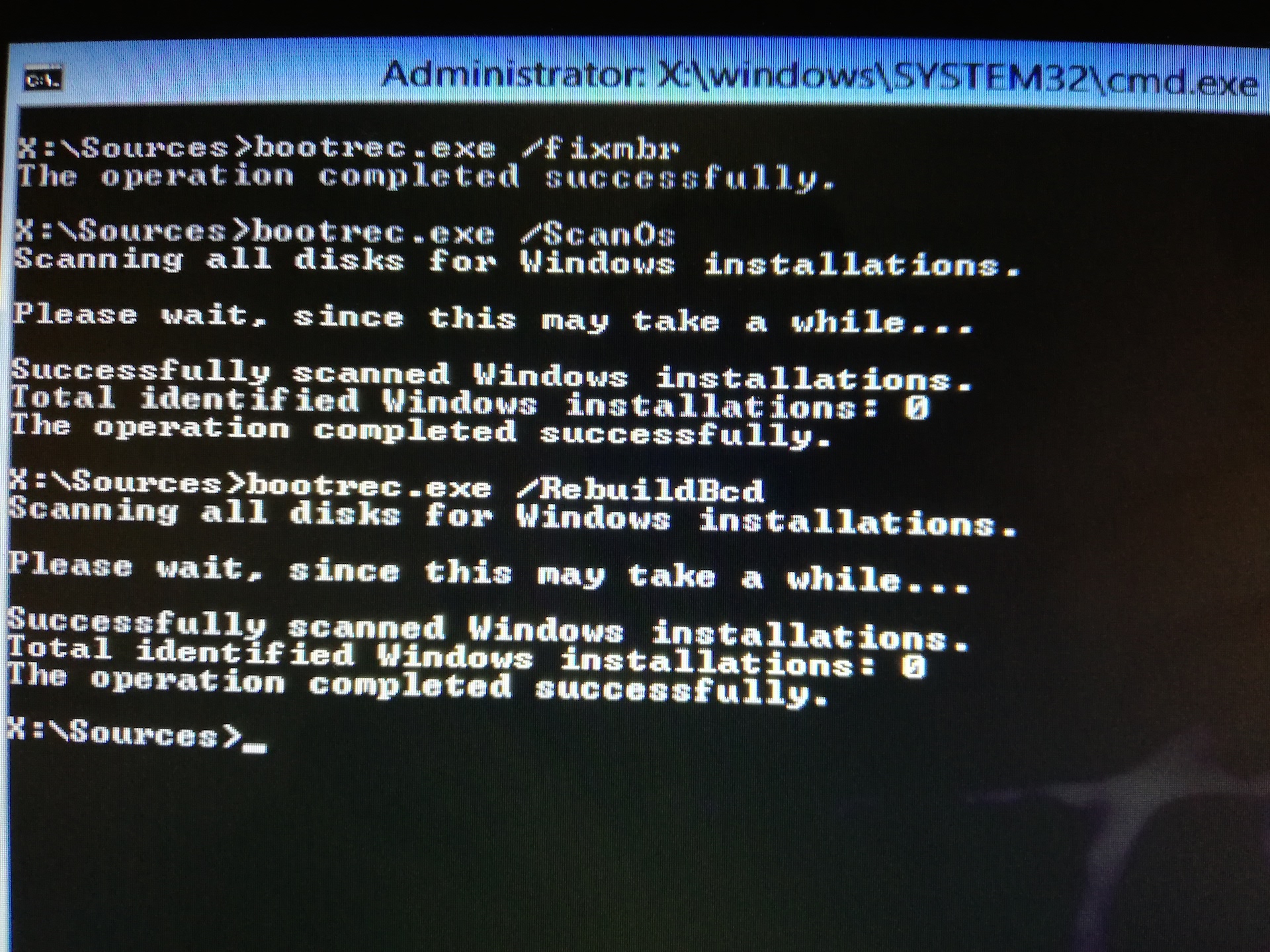 Bootcamp can't boot after resizing "Missi… - Apple Community