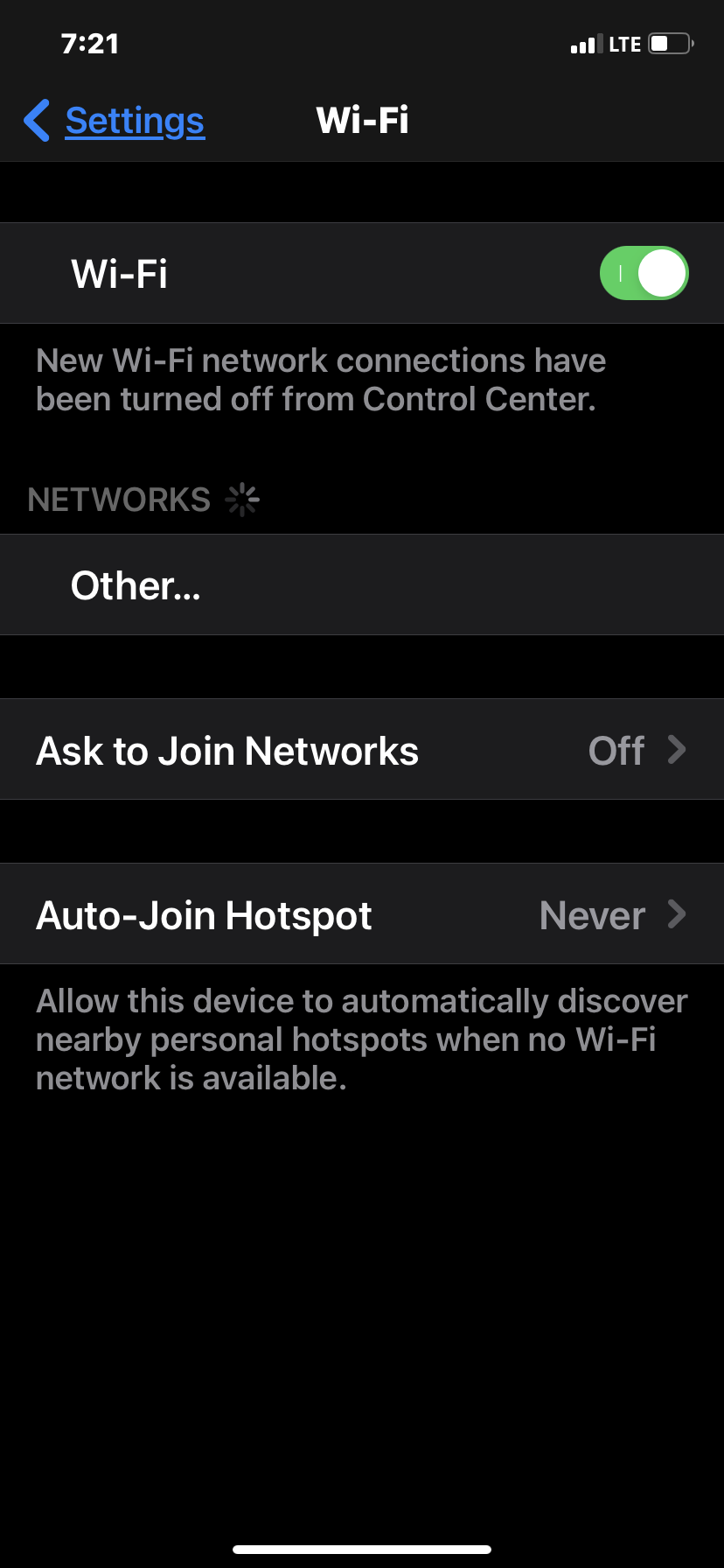 Wifi Ask To Join/Auto-Join Settings - Apple Community