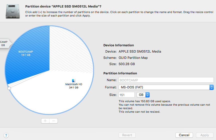 Bootcamp crash and removal of partition - Apple Community