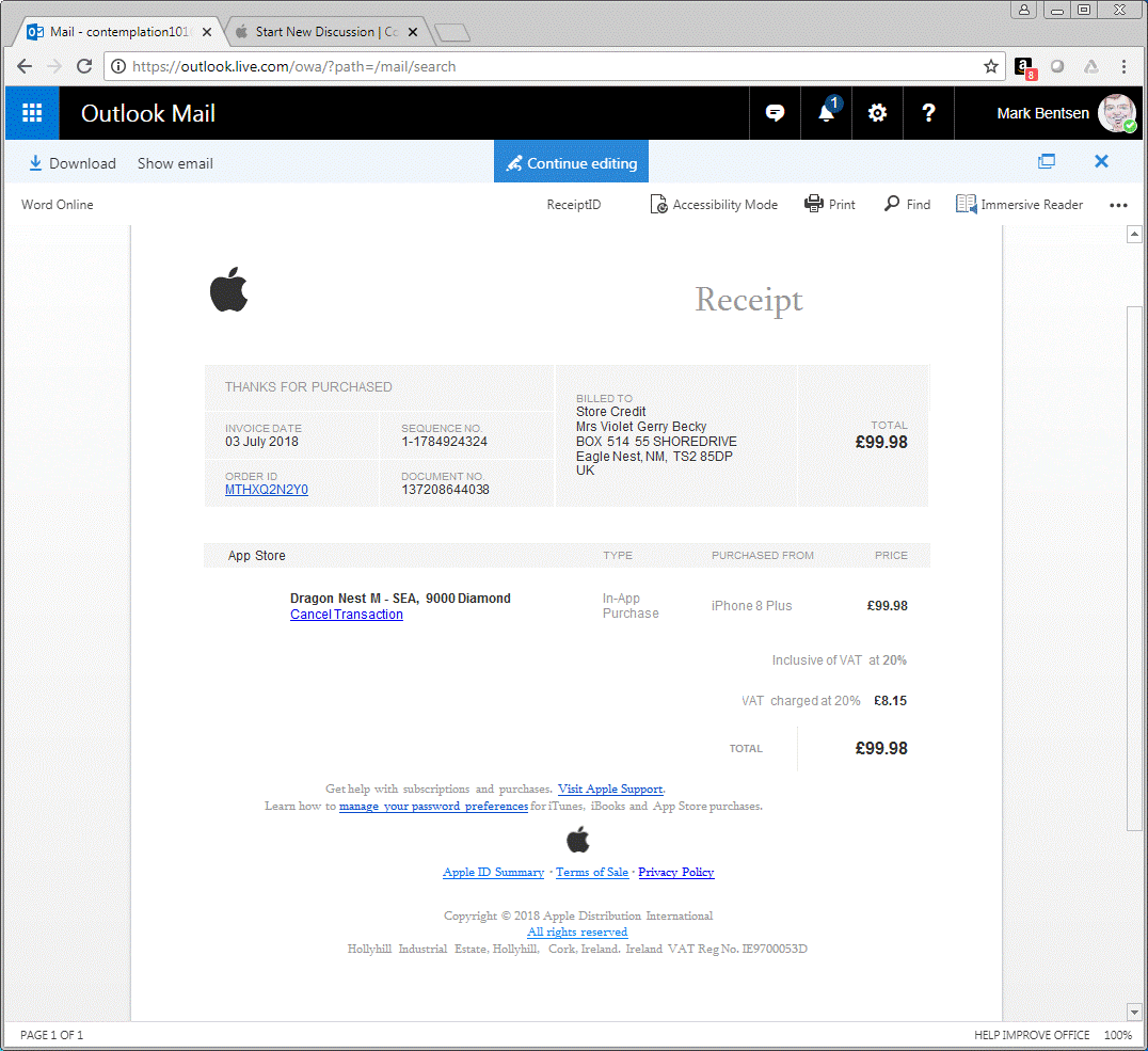 Is this an Apple Stores/applepay scam? - Apple Community