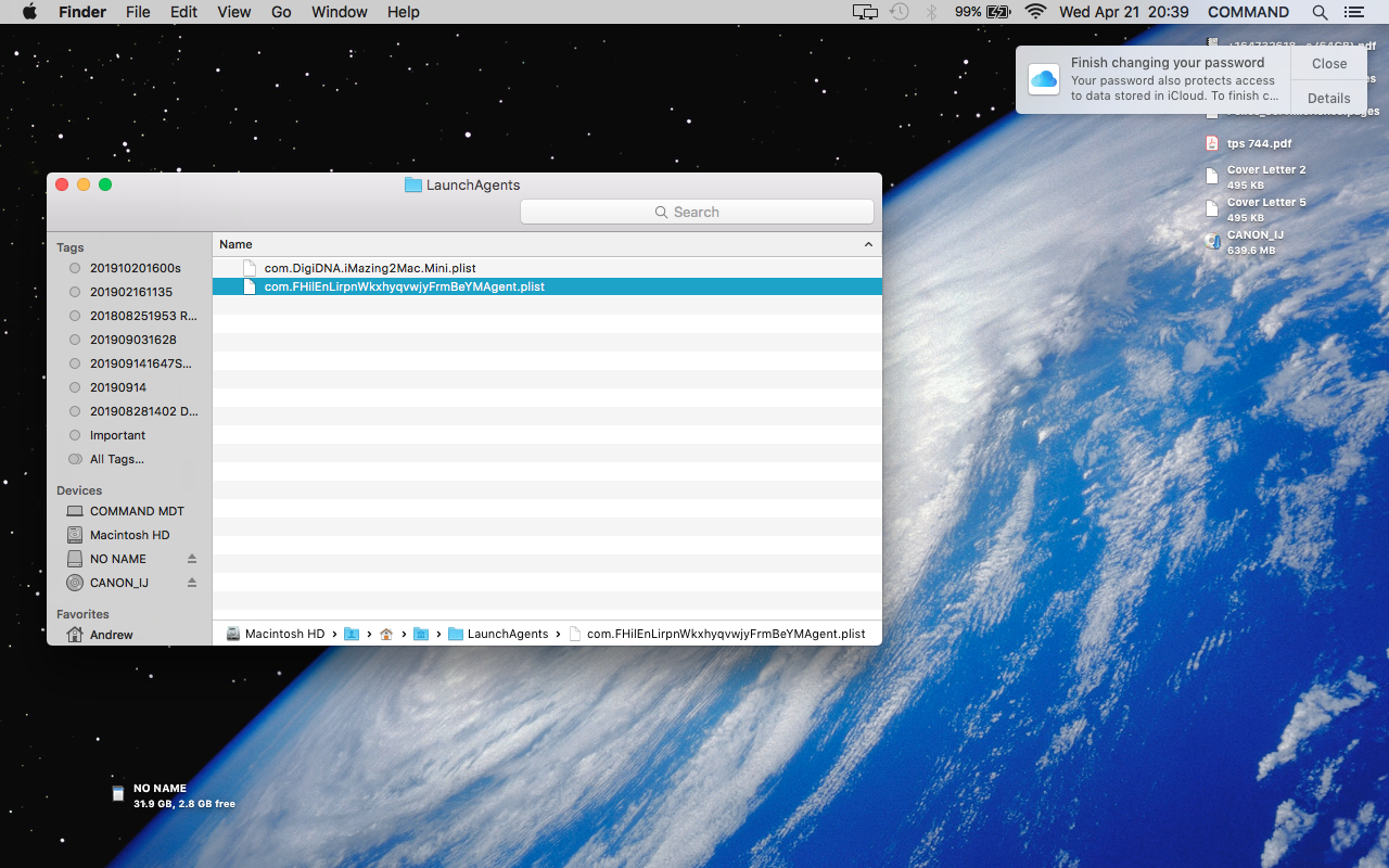 error message "error while installing. ex… - Apple Community