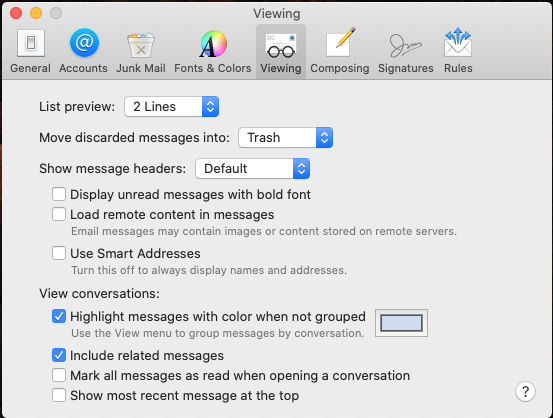 Mac Mail - Message Body Not Displayed - Apple Community