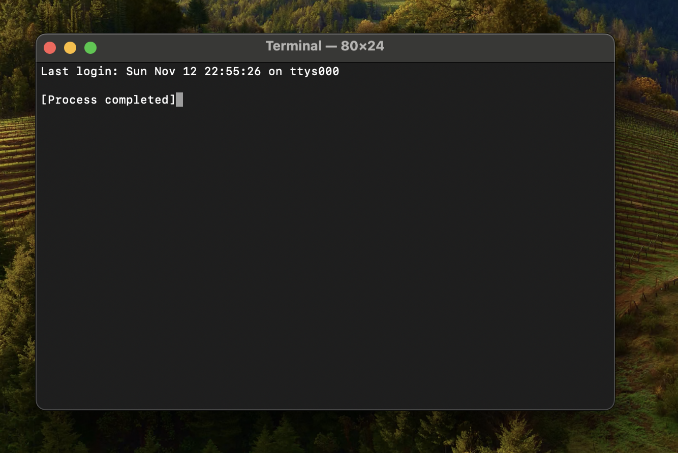 My Terminal has became useless after inst… - Apple Community