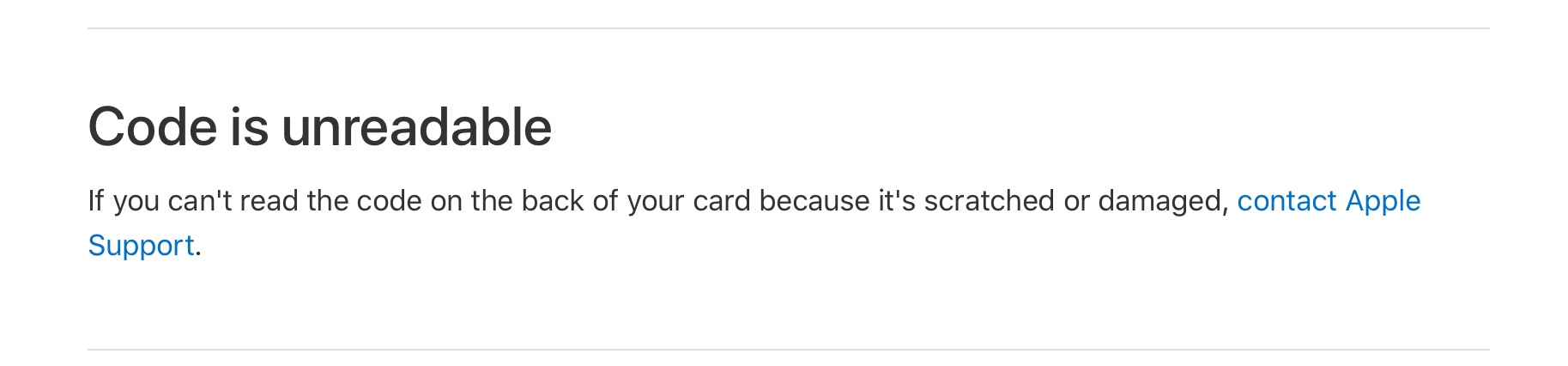 I mistakenly scratched off the code on iT… - Apple Community