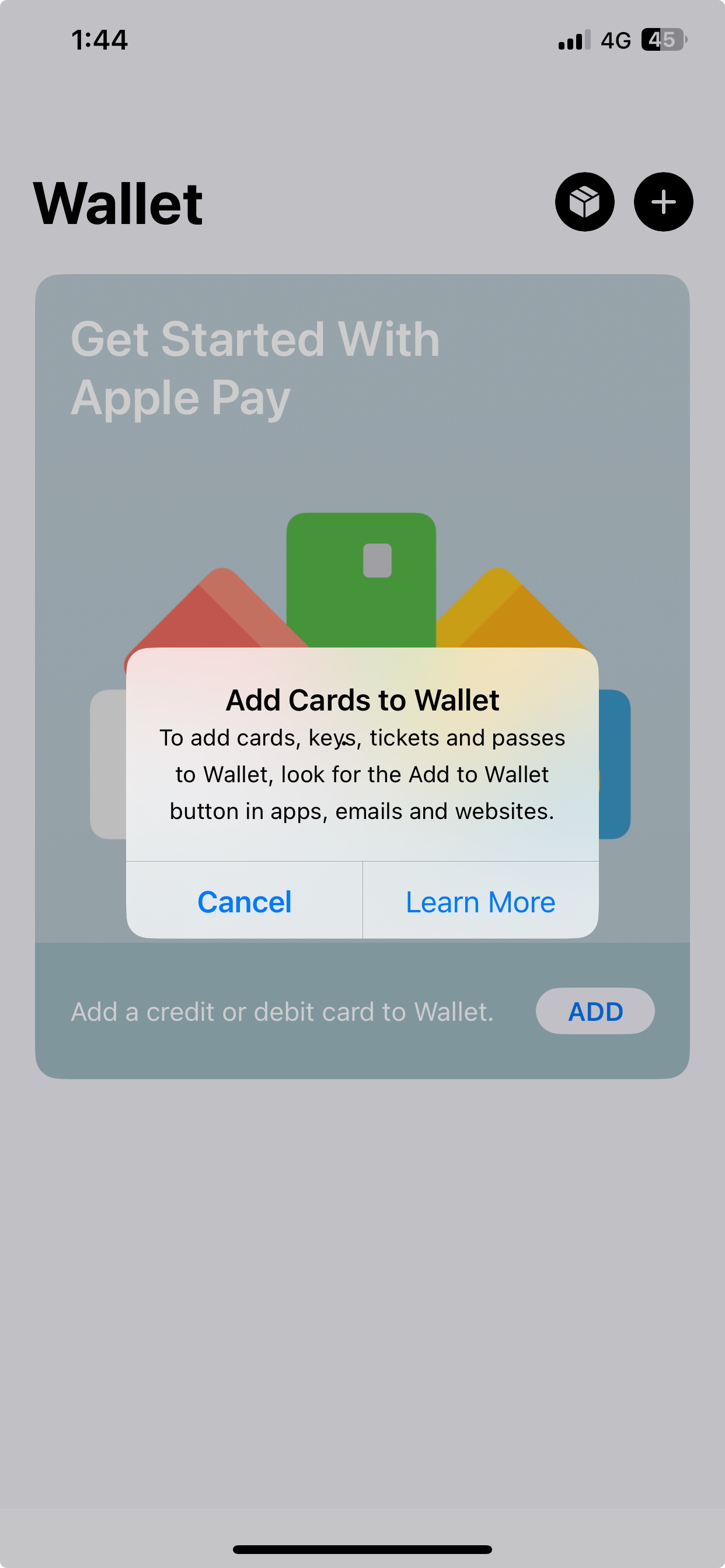 My add option I’m not getting any further… - Apple Community