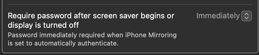 disable password requirement after displa… - Apple Community