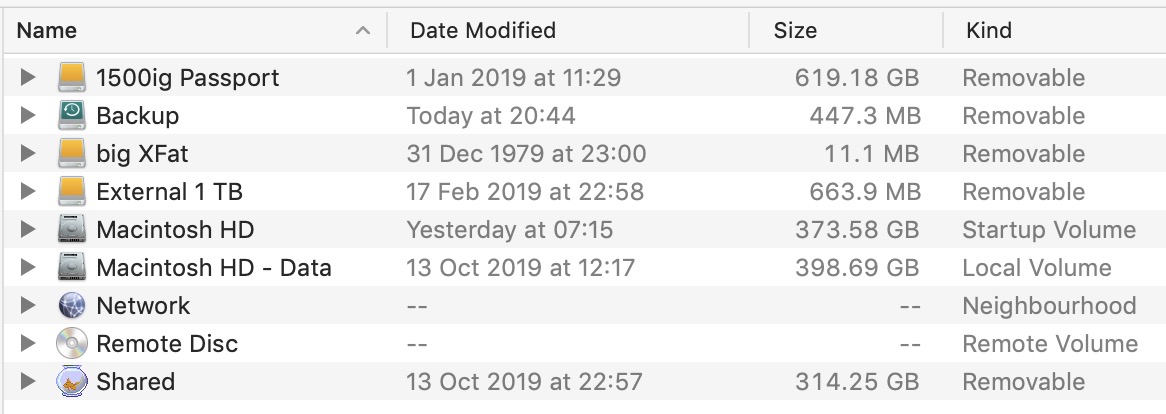 Mojave showing two Macintosh HD volumes - Apple Community