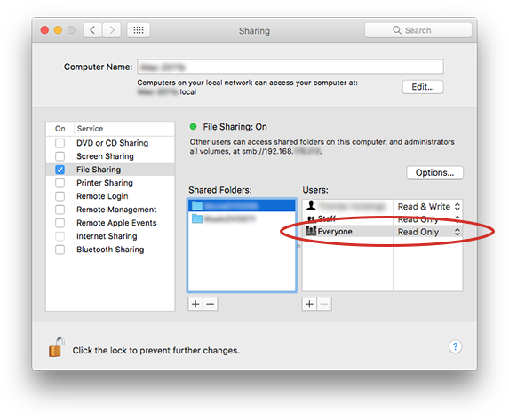 How do I set my Mac up as a FTP server - Apple Community