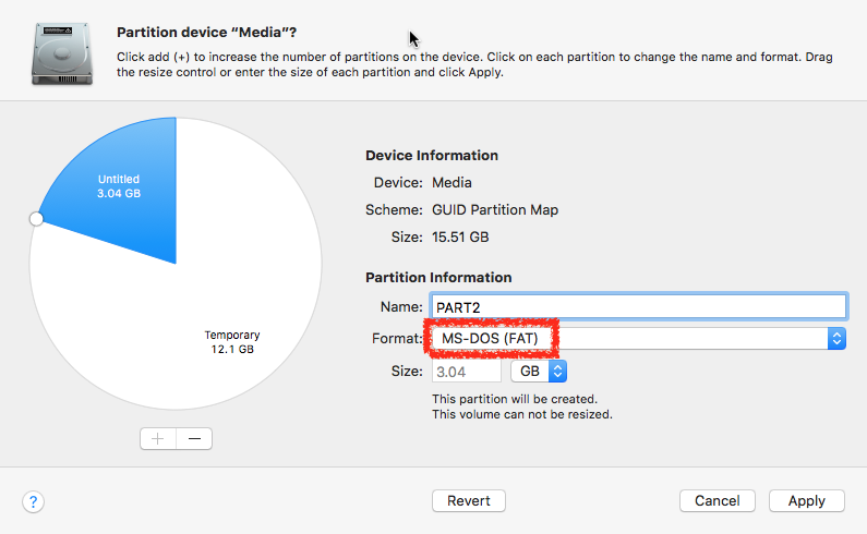 Partition USB drive - Apple Community