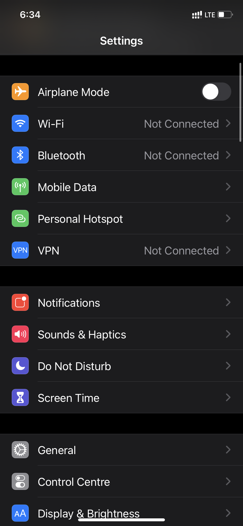 “Cellular” option is missing. - Apple Community