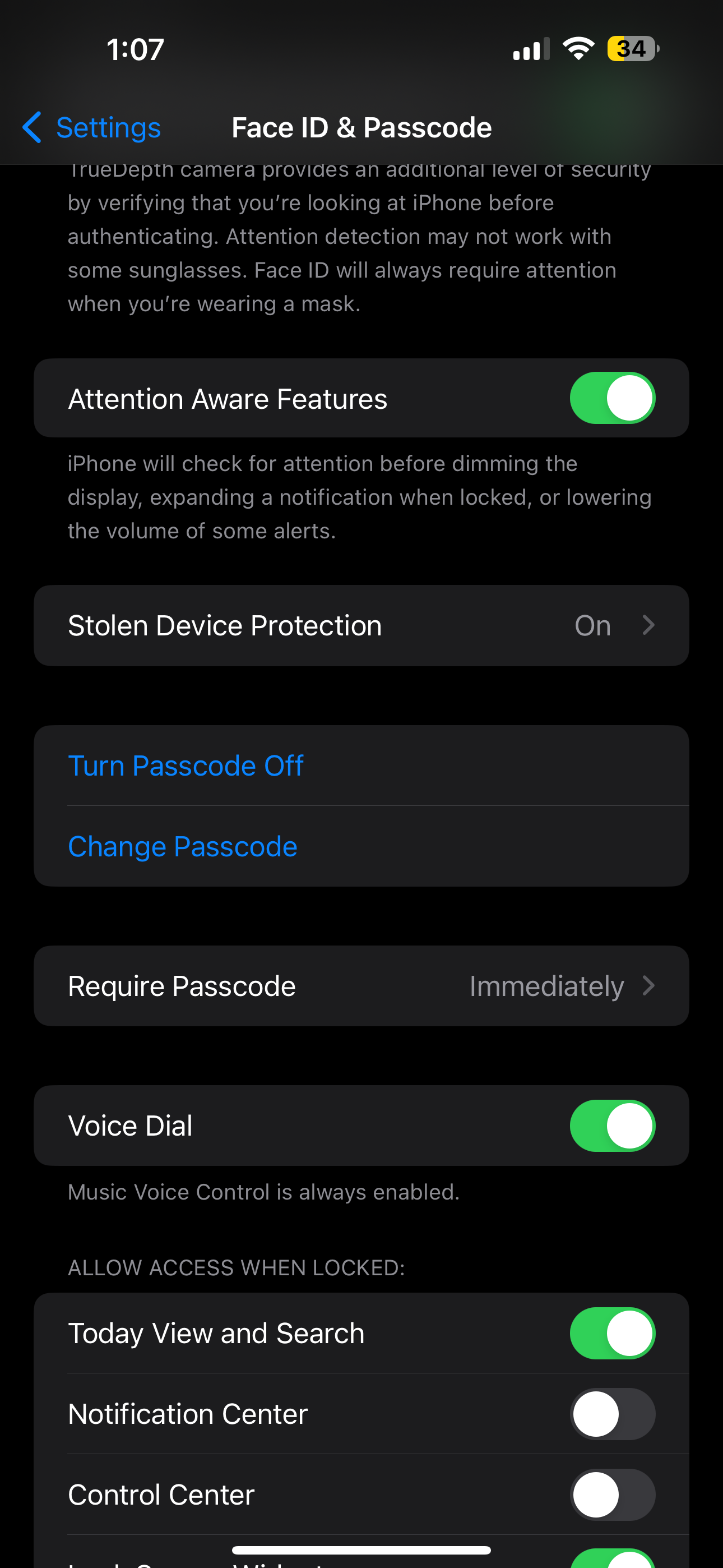Use passcode to power off - Apple Community