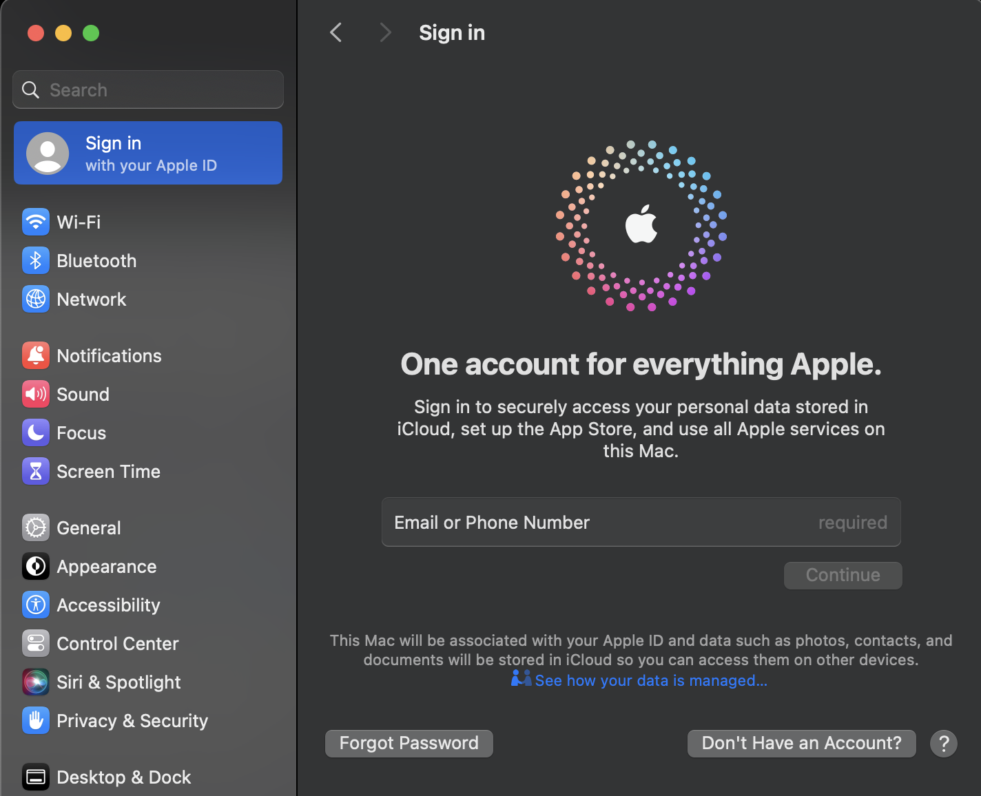 I can't login Apple ID and widgets are no… - Apple Community
