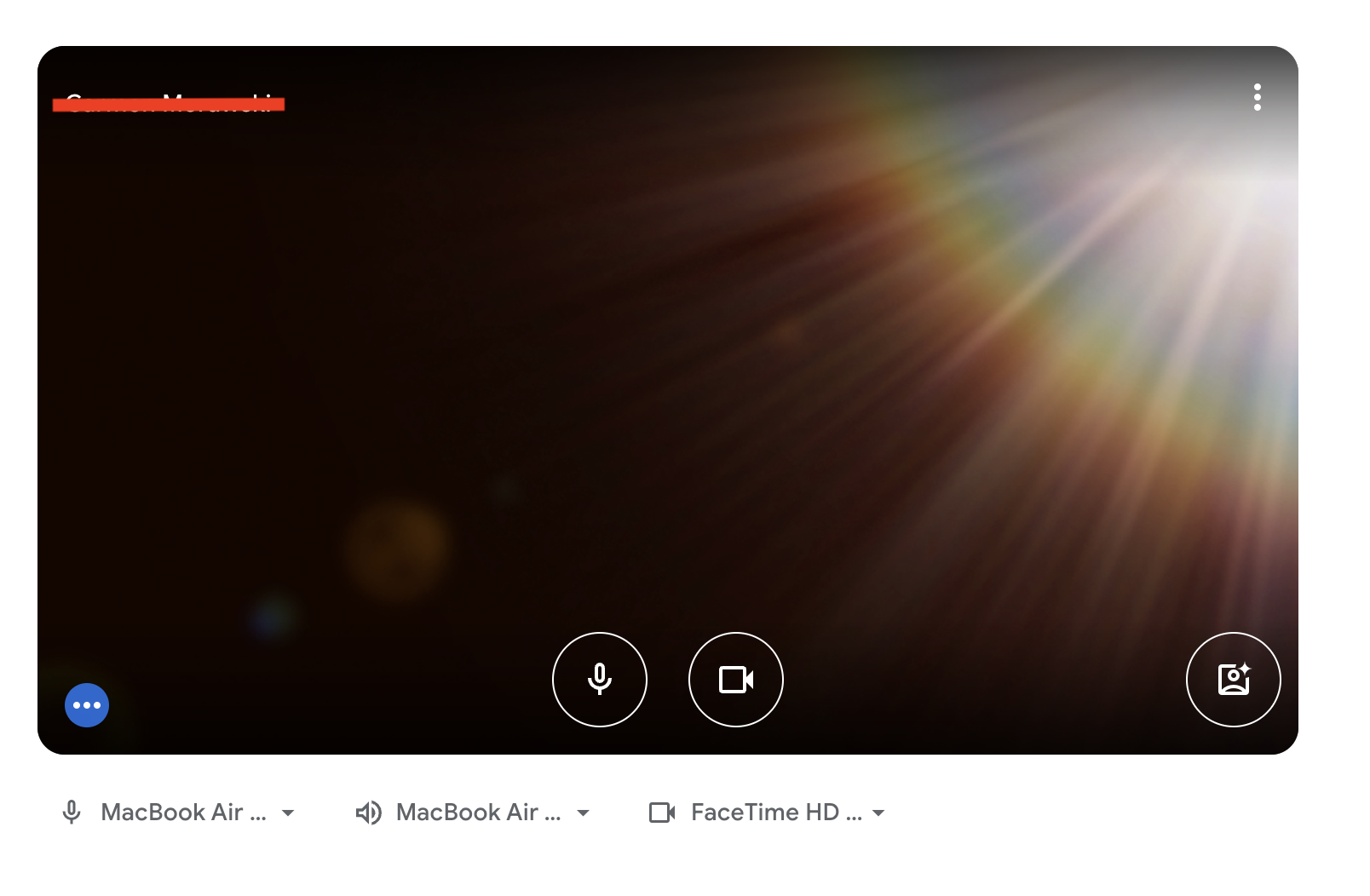 MacBook Air camera has permanent light/gl… - Apple Community