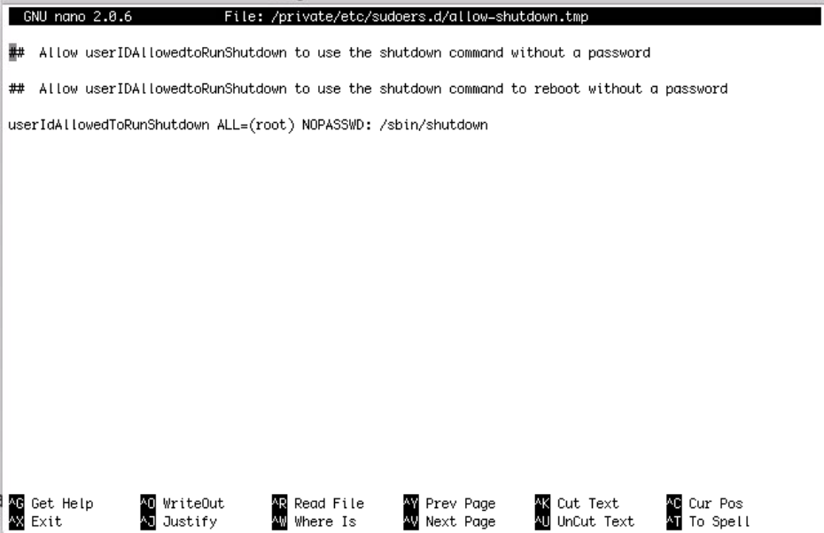 Wanting To Change Sudoers File In Mac OS … - Apple Community