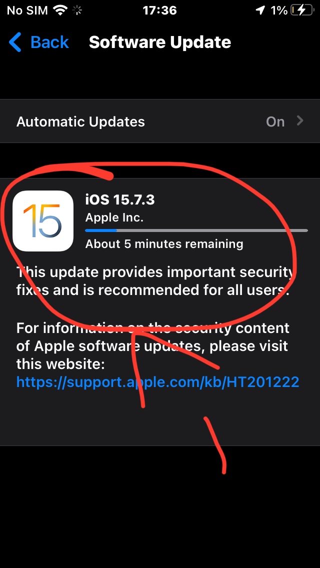 Trying to update my iPhone to iOS 15.7.3 - Apple Community
