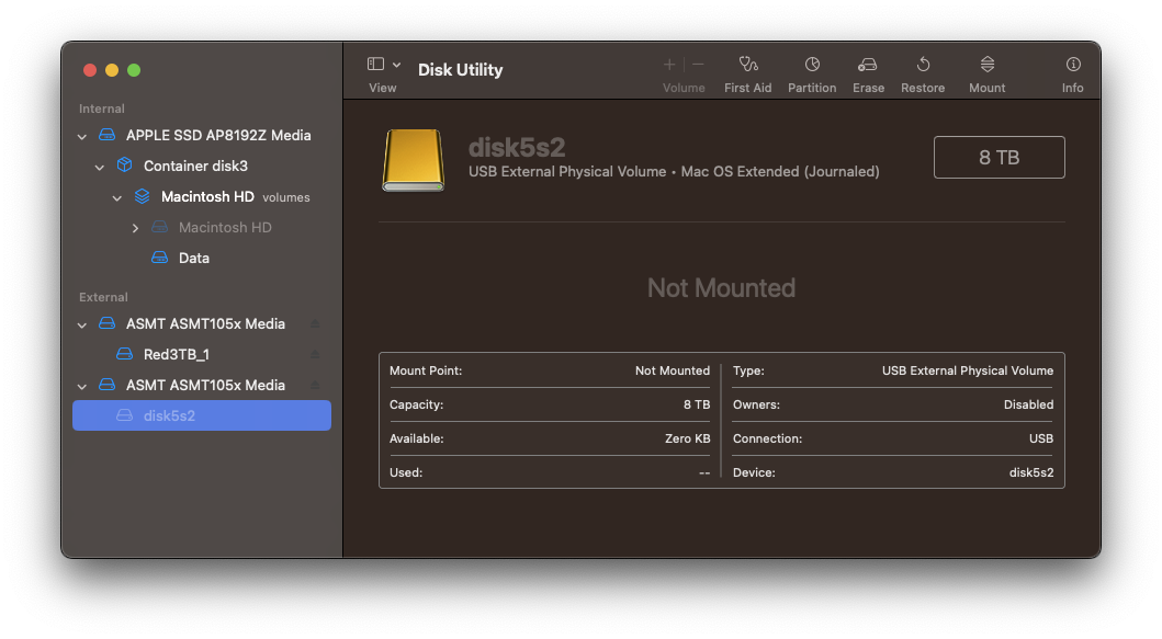 Old HFS partition broken? - Apple Community