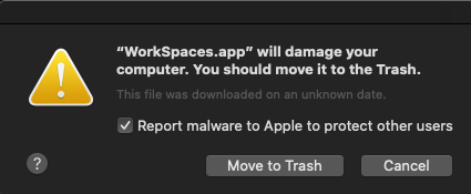 "Open Anyway" button not showing up on Ca… - Apple Community