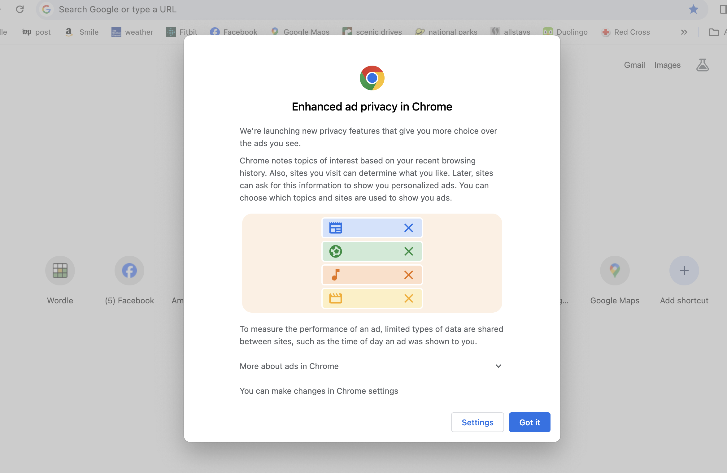 How to get rid of a pop up in Google Chro… - Apple Community