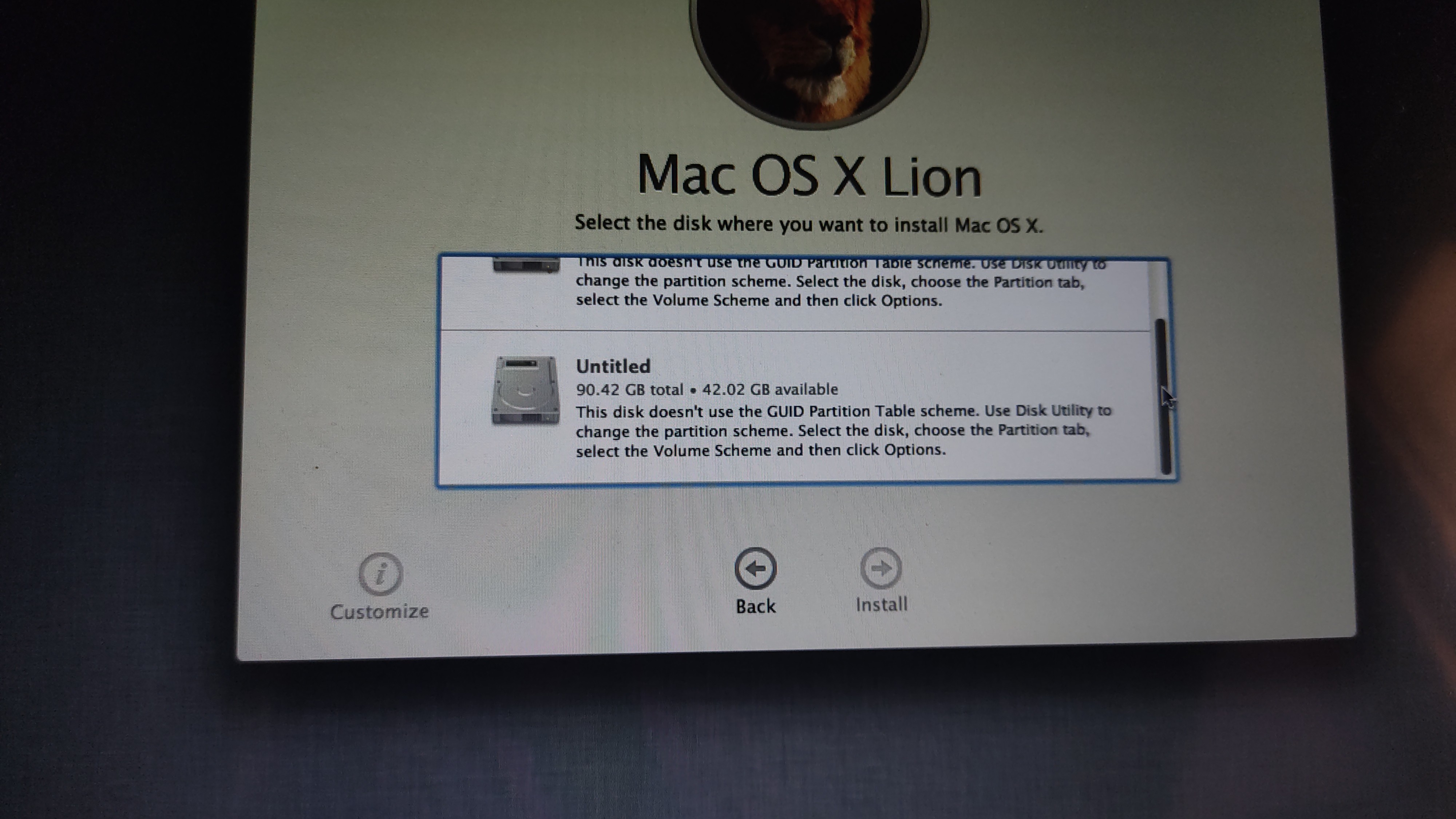 MacOS X Lion Installation - Apple Community