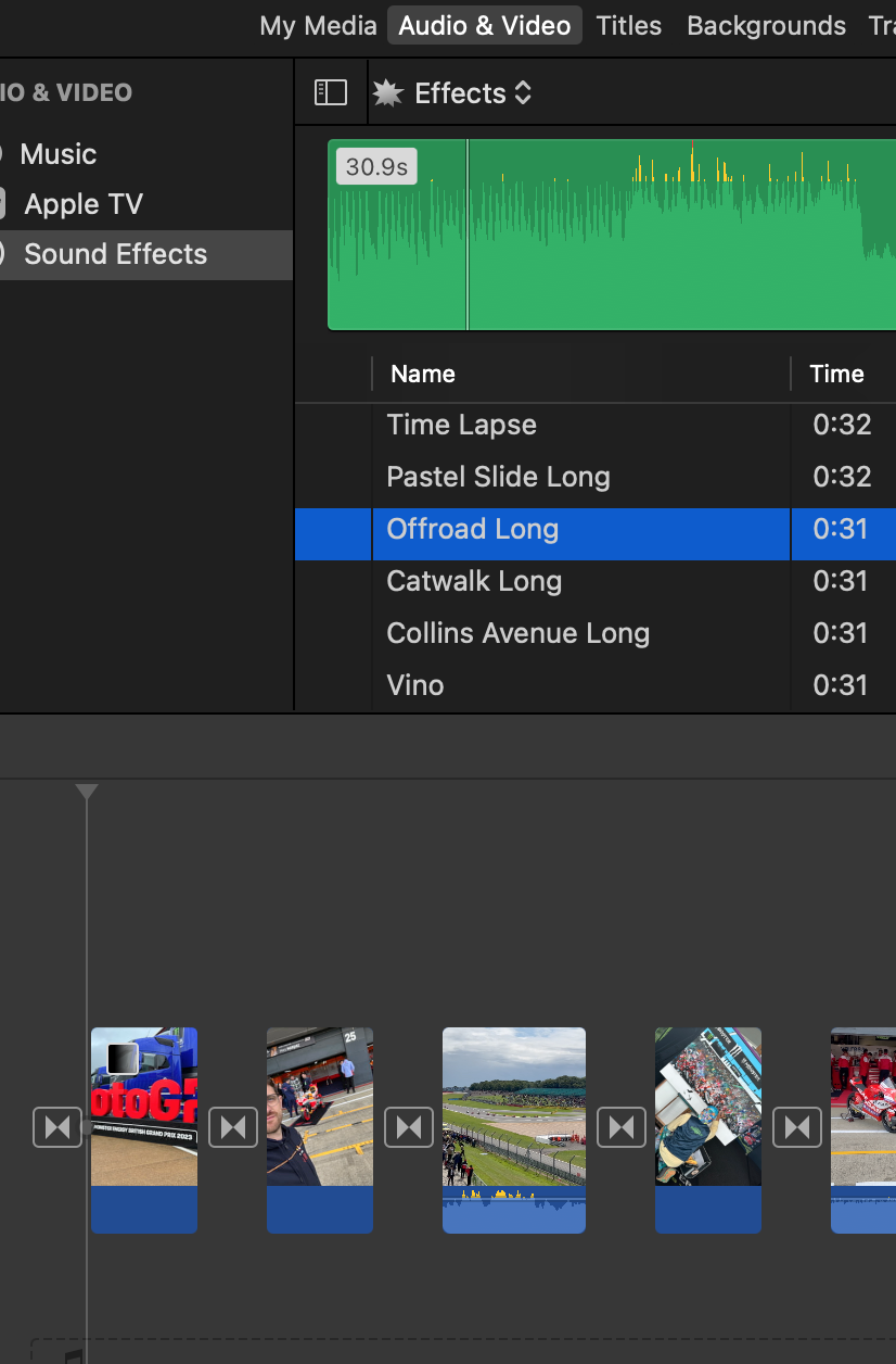 I am trying to add a jingle to my imovie … - Apple Community