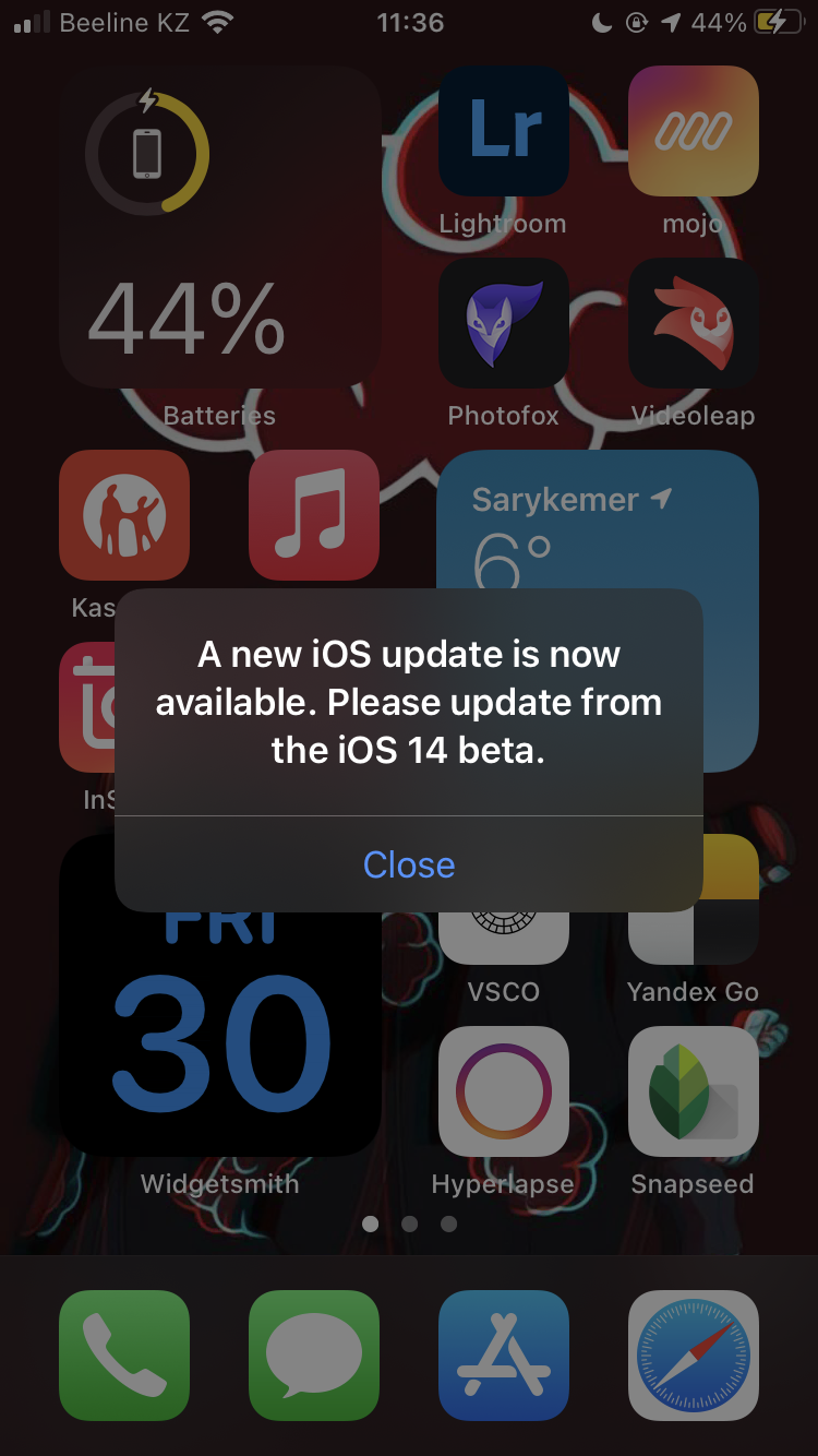 Ios 14 beta update - Apple Community