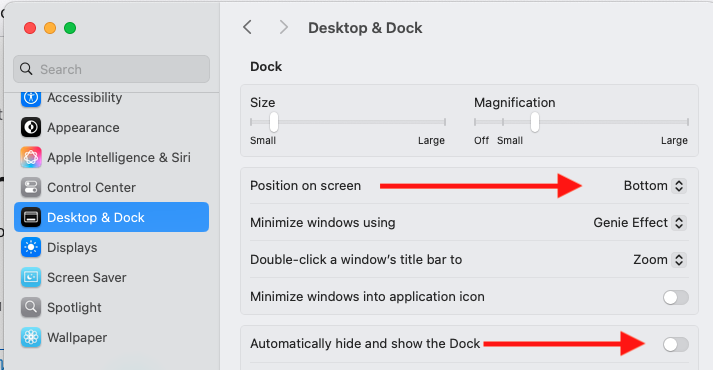 Disappearing Dock on Mac Mini - Apple Community
