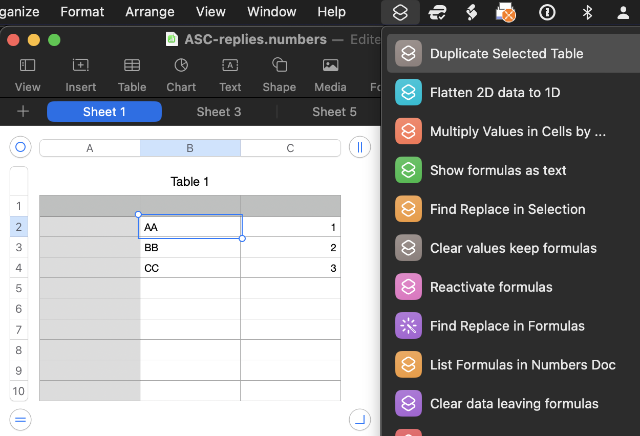 Numbers - Using Pop-up Selection to Popul… - Apple Community