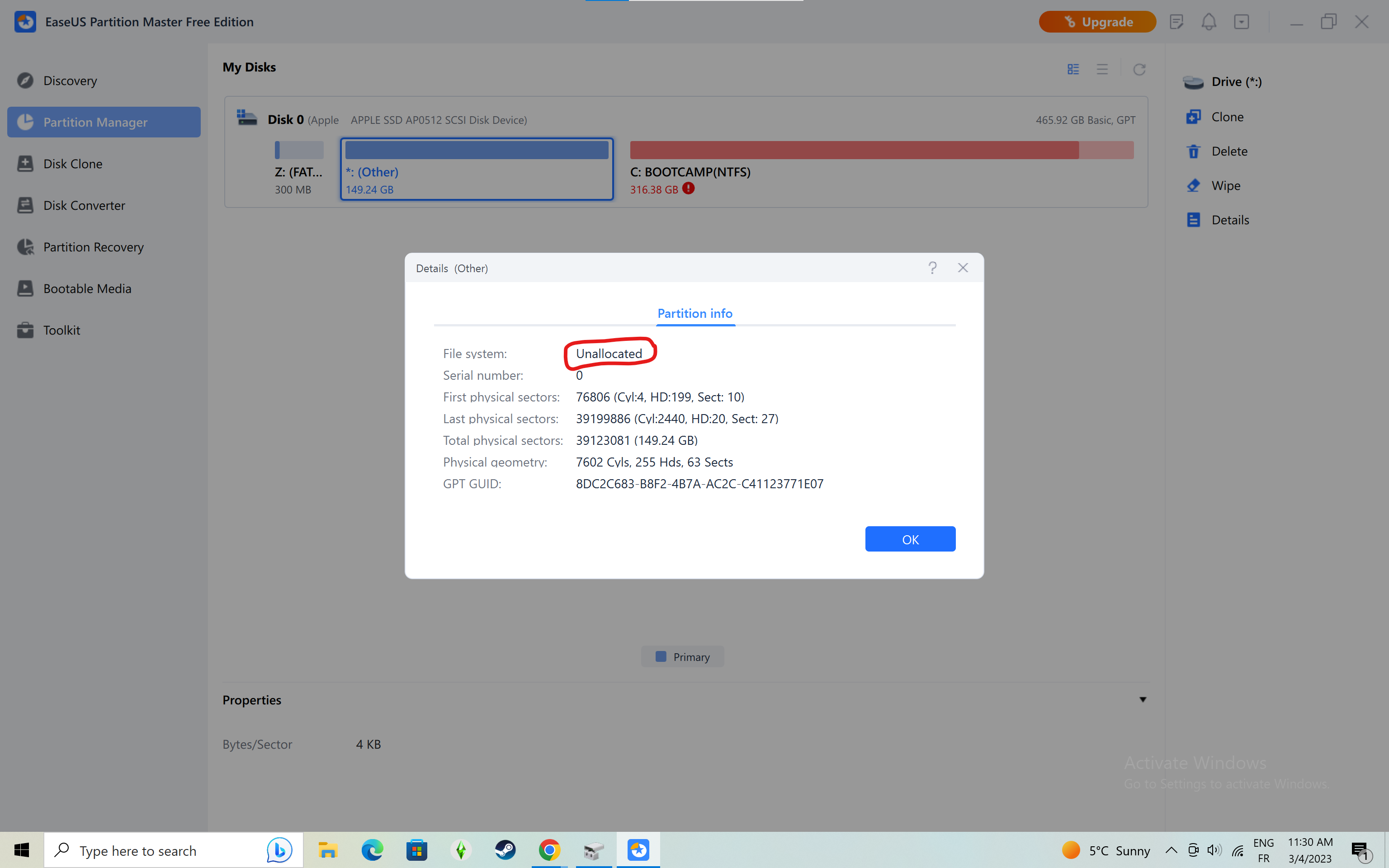 Can't boot my mac os partition anymore - Apple Community