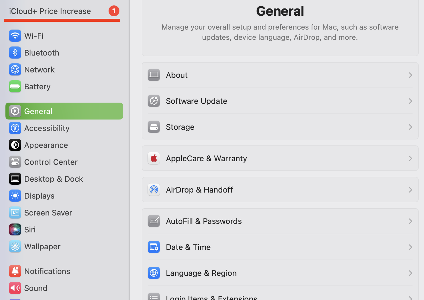 iCloud + Price Increase Popup - Apple Community