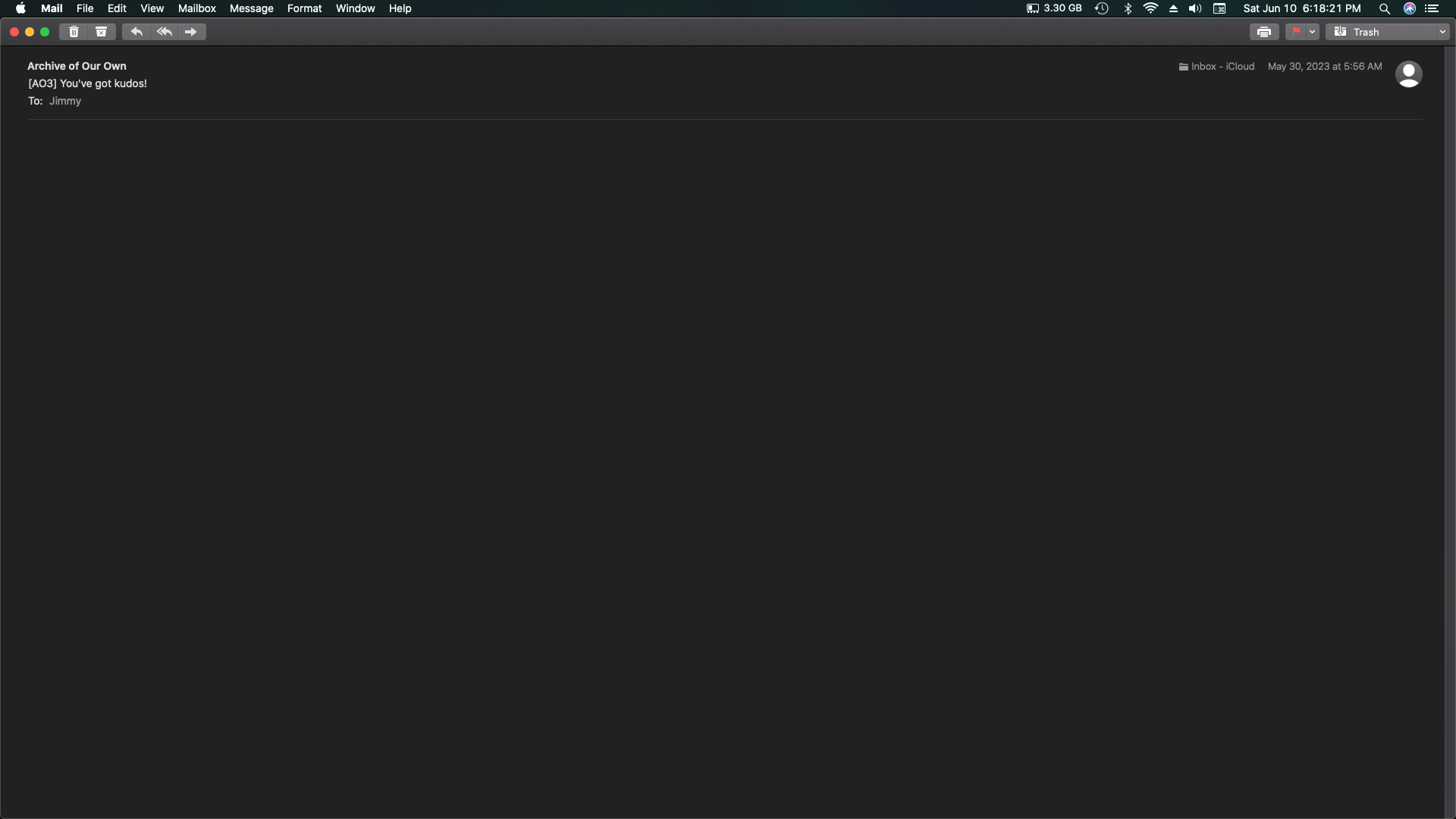 Mail not loading message content(s) - Apple Community