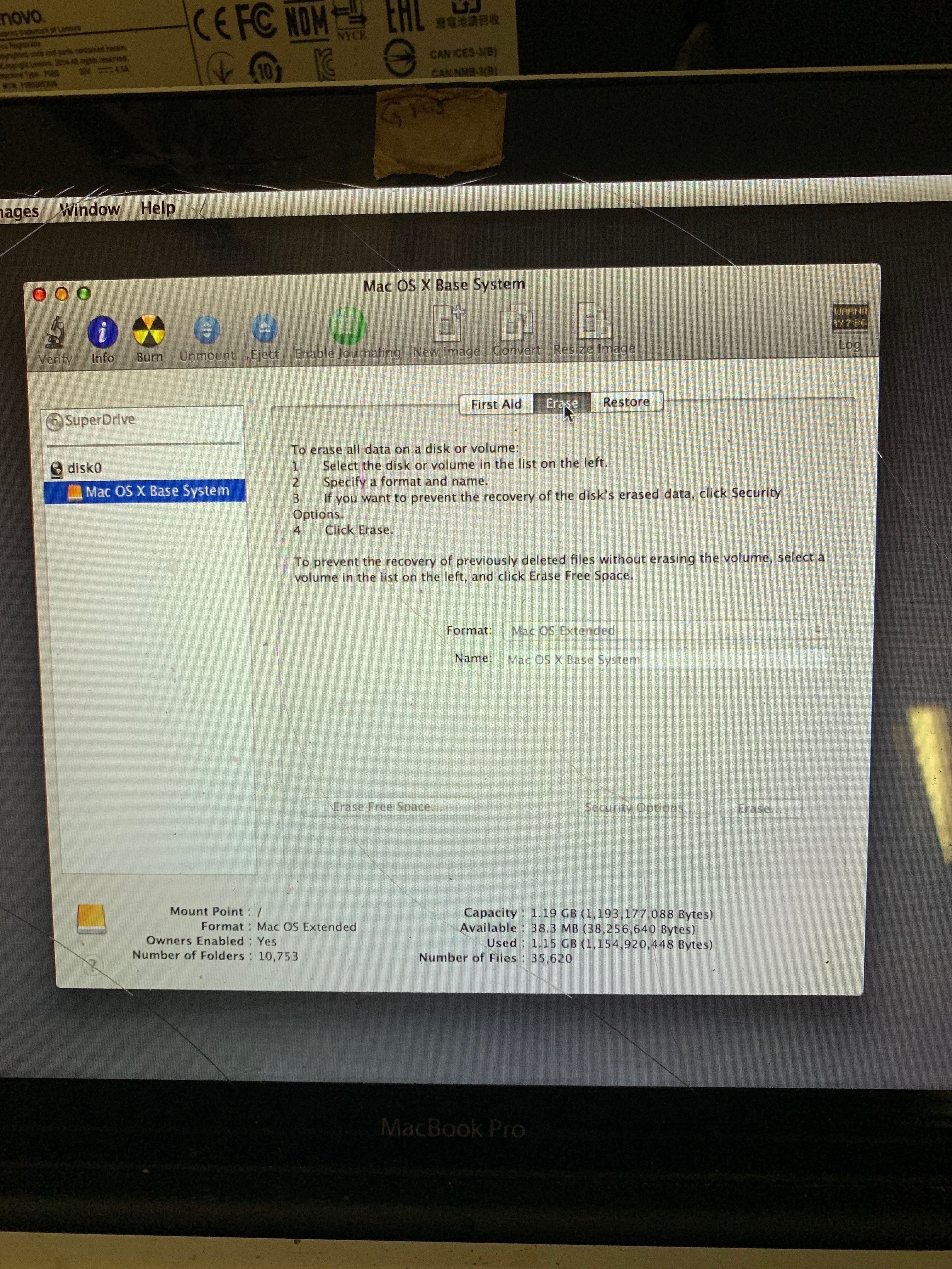 Unable to reinstall Mac OS X - Apple Community