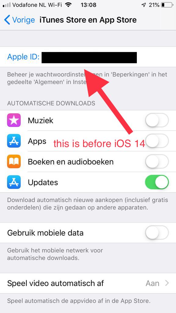 Switching app store on an iPhone with iOS… - Apple Community