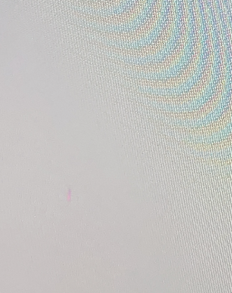Pixels looking pink or green from certain… - Apple Community