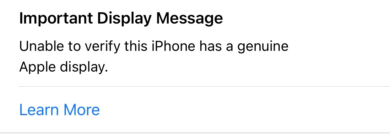 How to remove important display message? - Apple Community
