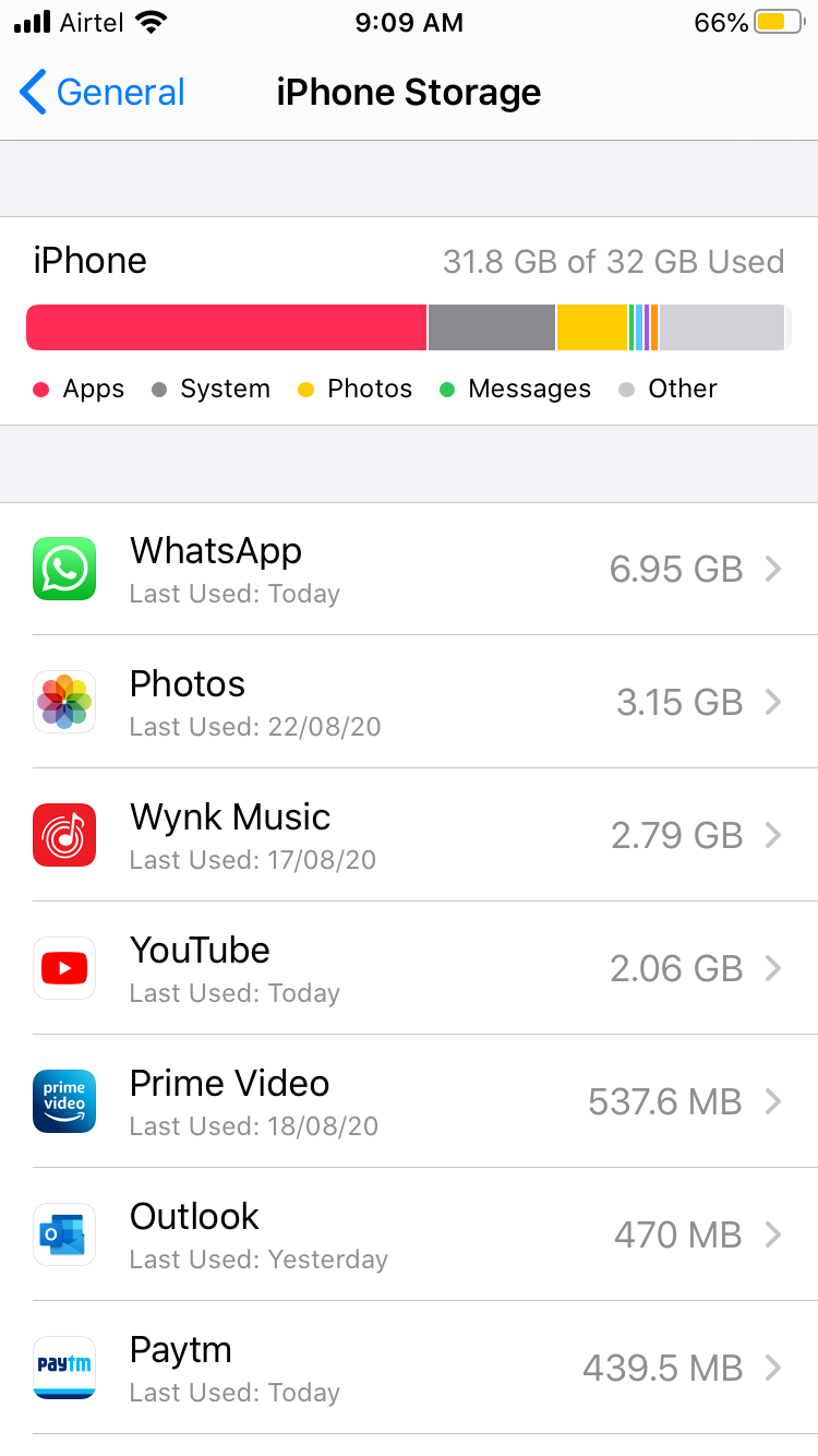I want to free space my iPhone internal s… - Apple Community