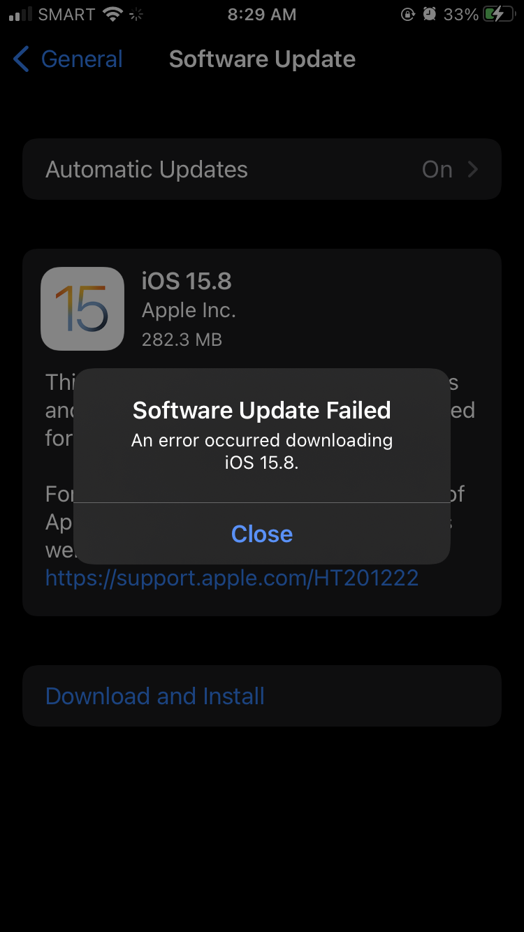 Why my iphone 7 cant be updated? - Apple Community