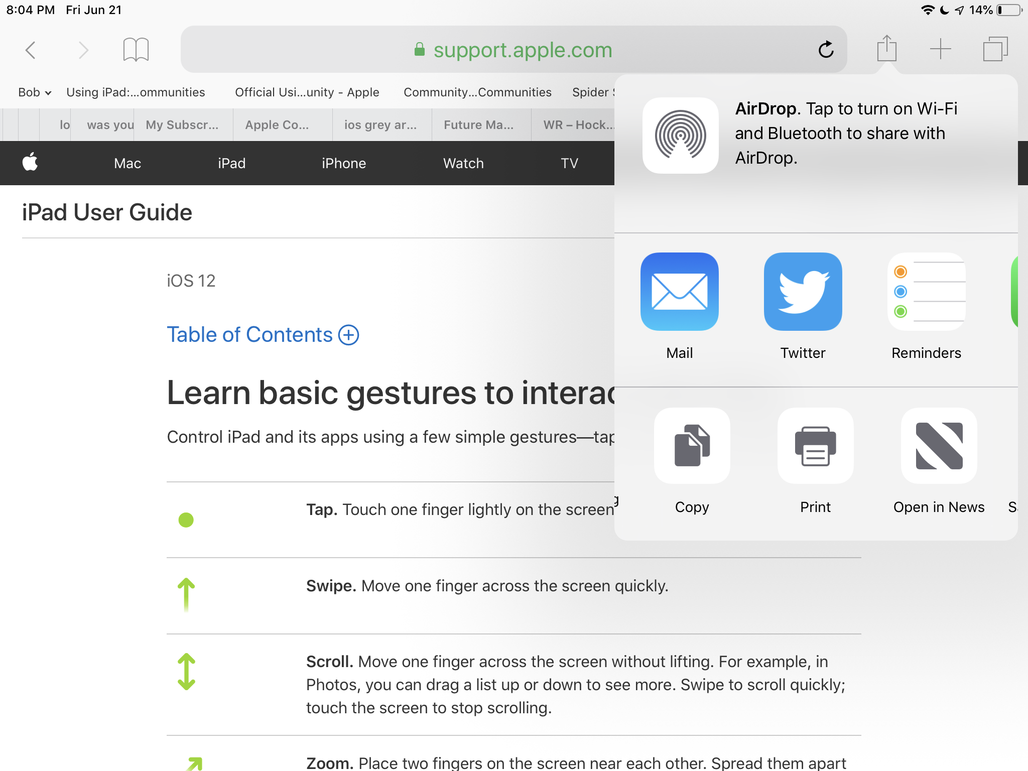 PDF version of iPad user guide? - Apple Community