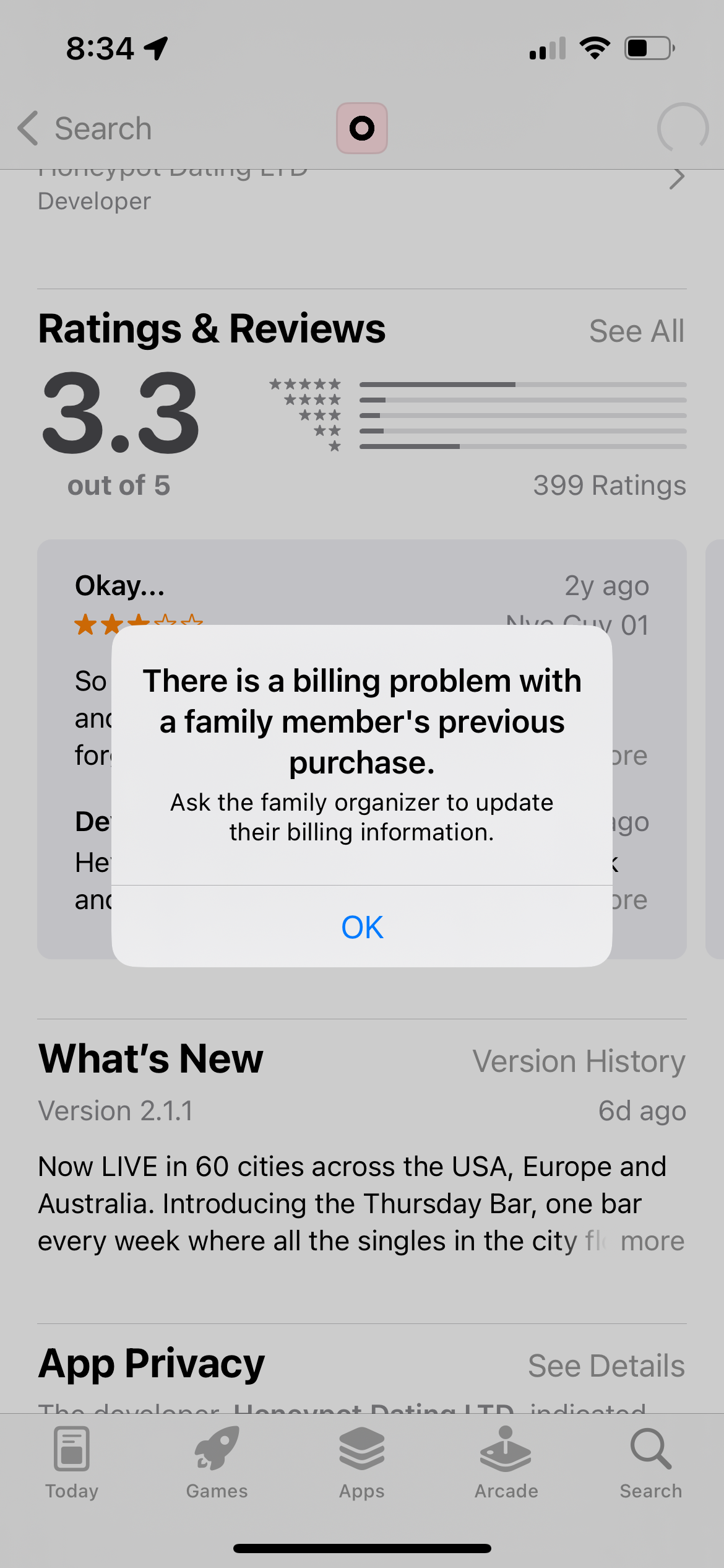 Payment method cannot be used - Apple Community