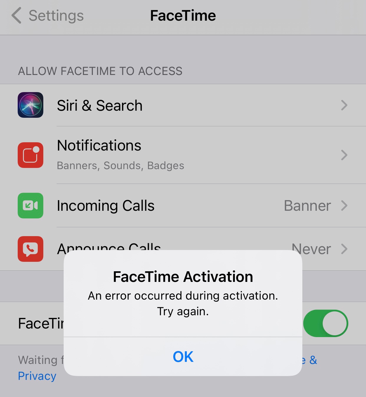 FaceTime - Apple Community