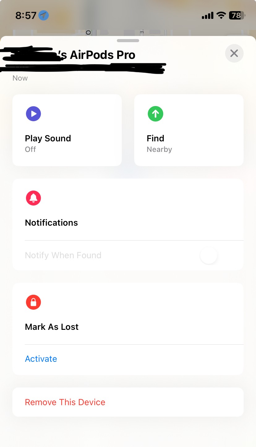 "Notify when left behind" is missing on A… - Apple Community
