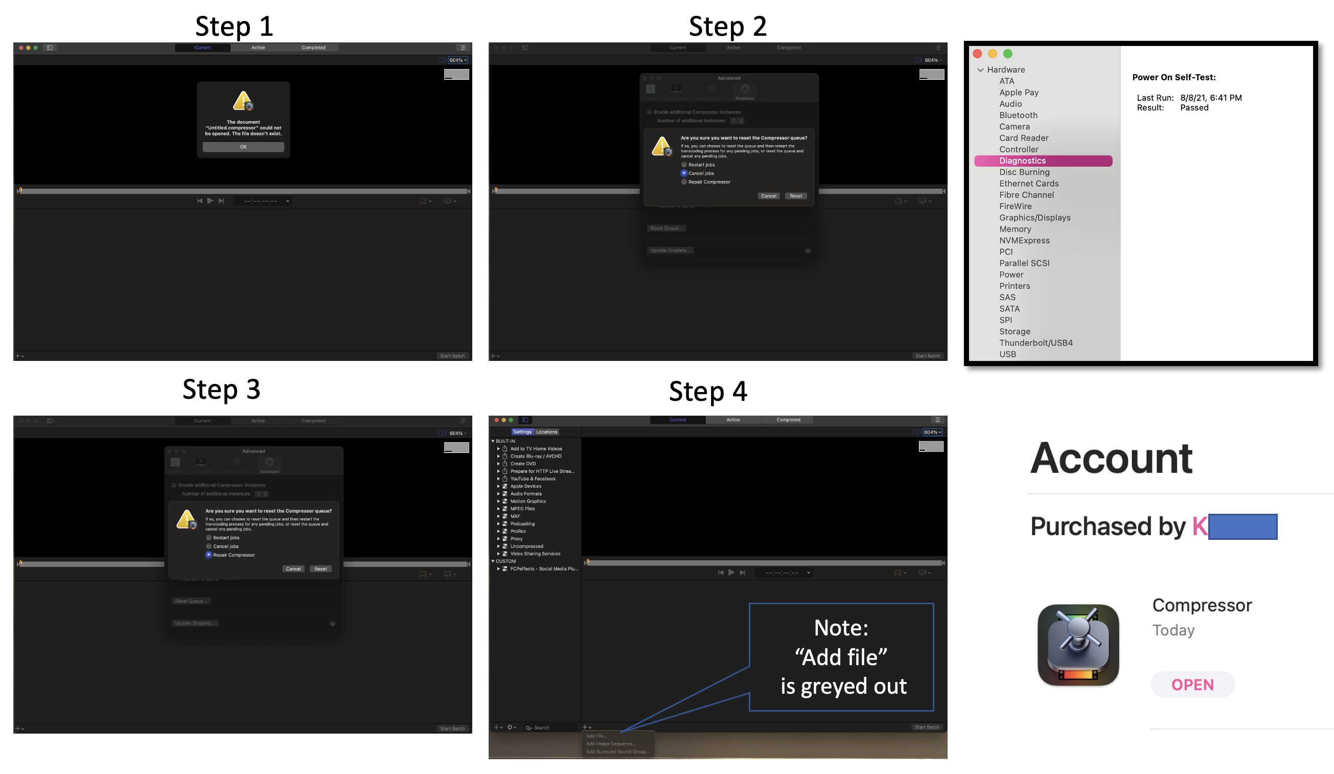 Compressor - Apple Community