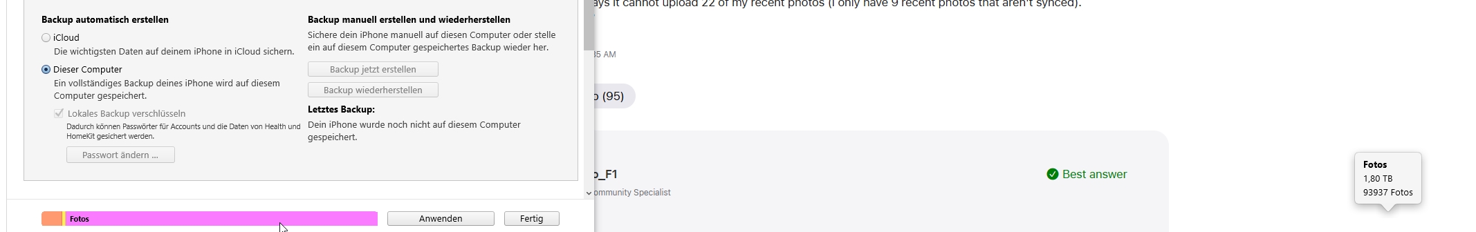Error after using move to ios. Storage Si… - Apple Community