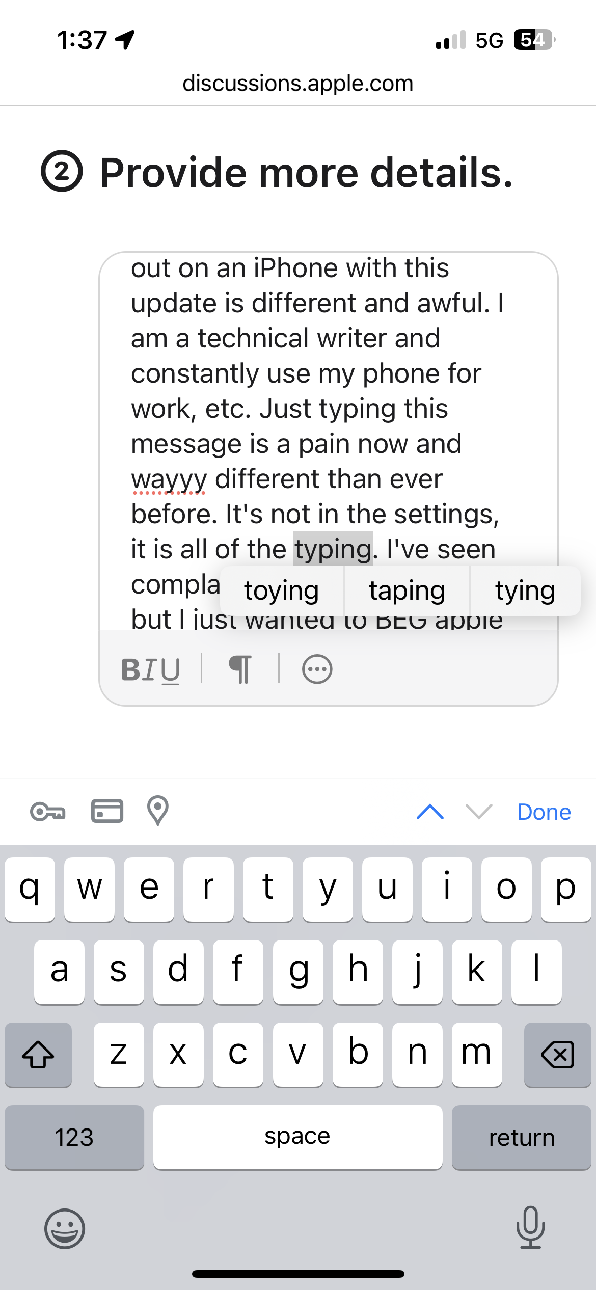 iOS 17.2.1 (21C66) update -Please Revert … - Apple Community