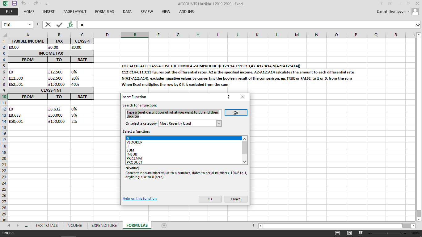 How to convert excel formula to work in n… - Apple Community