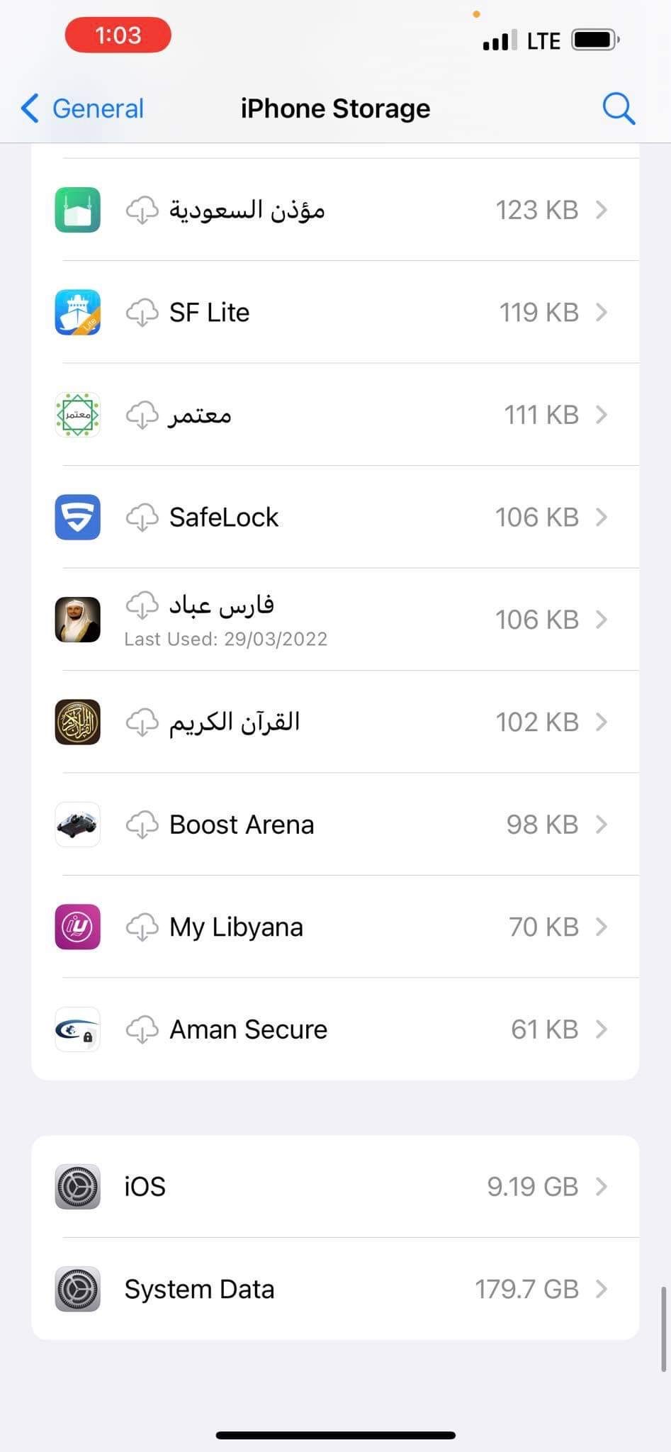 iPhone System Data taking up to 180GB - Apple Community