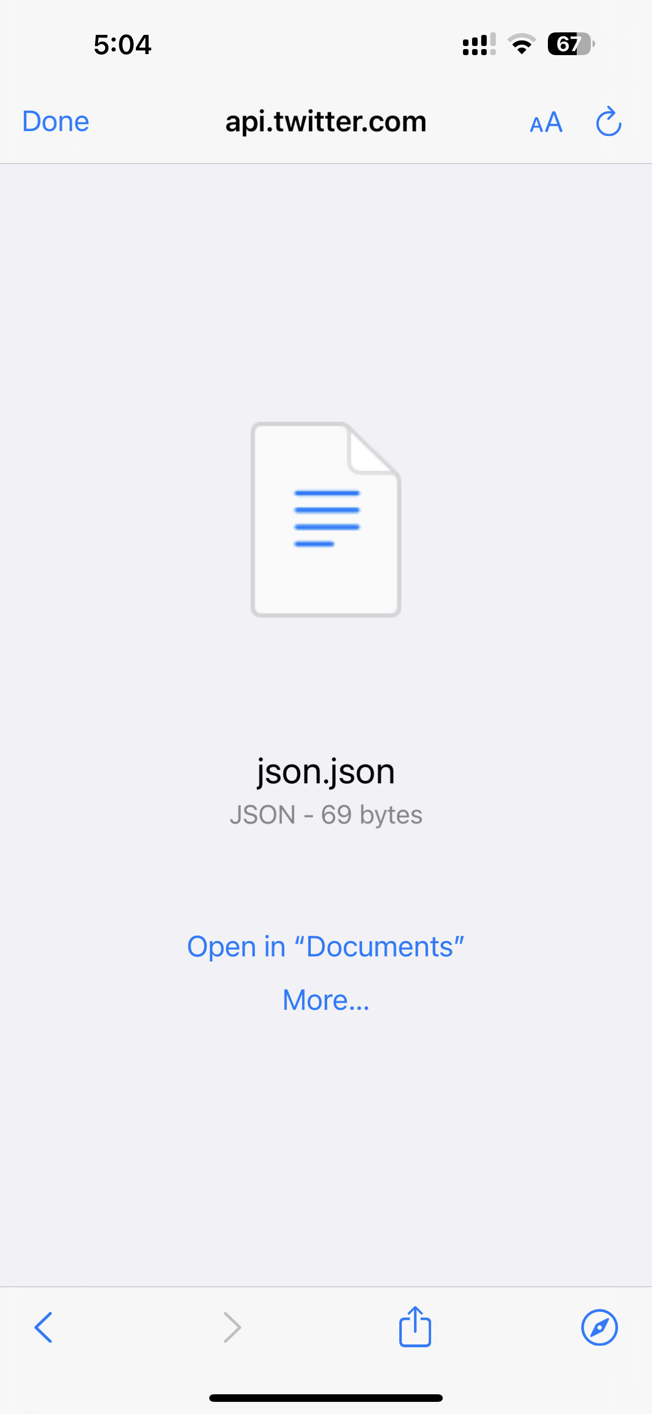 Why I'm receiving Jason error? - Apple Community