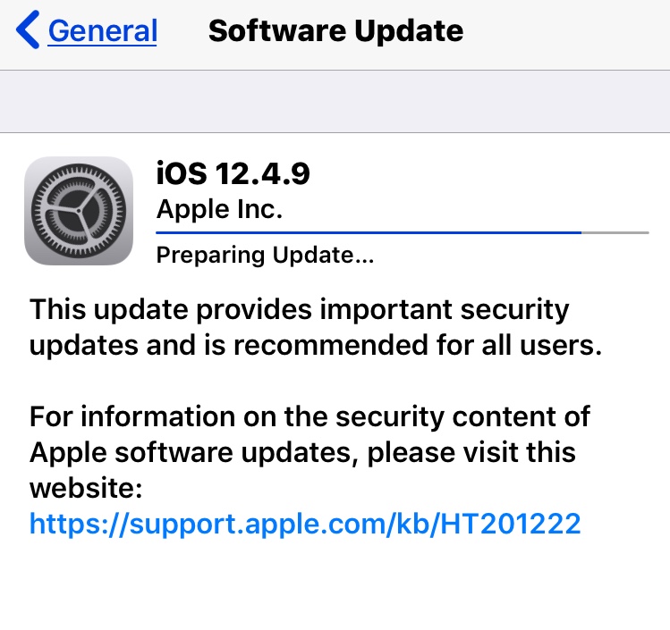 Update the latest software ios14. - Apple Community