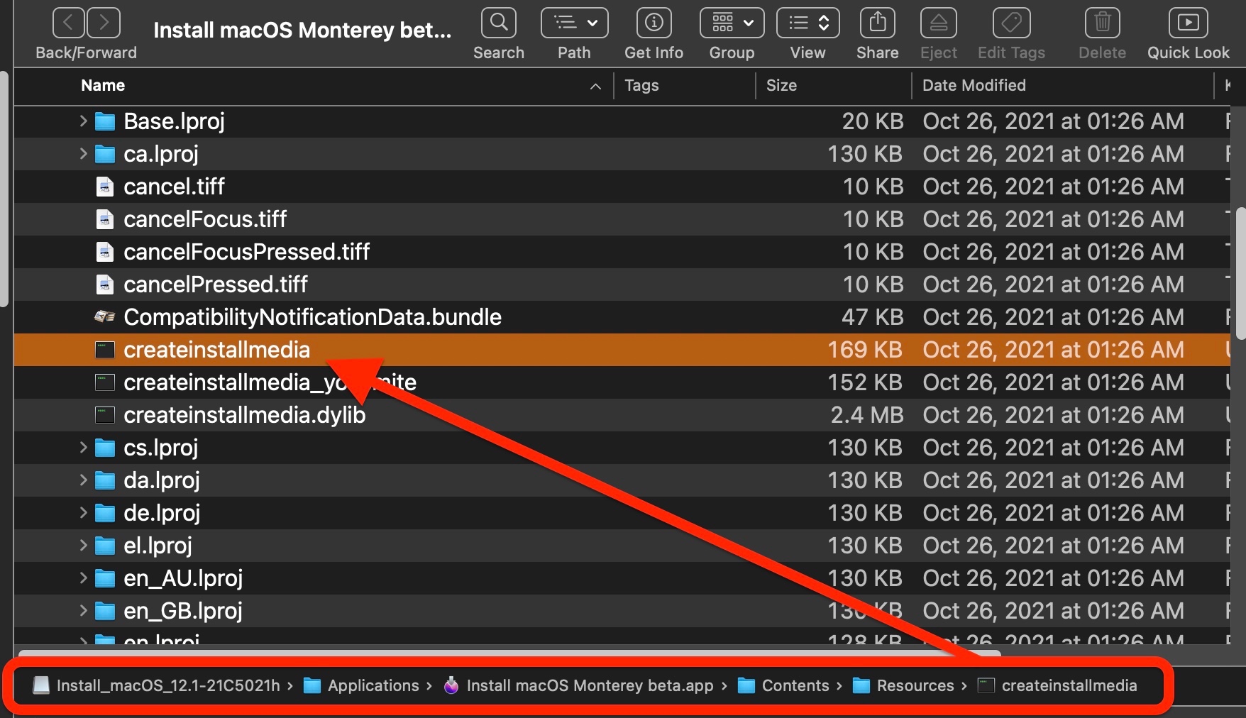 Command not found error trying to create … - Apple Community