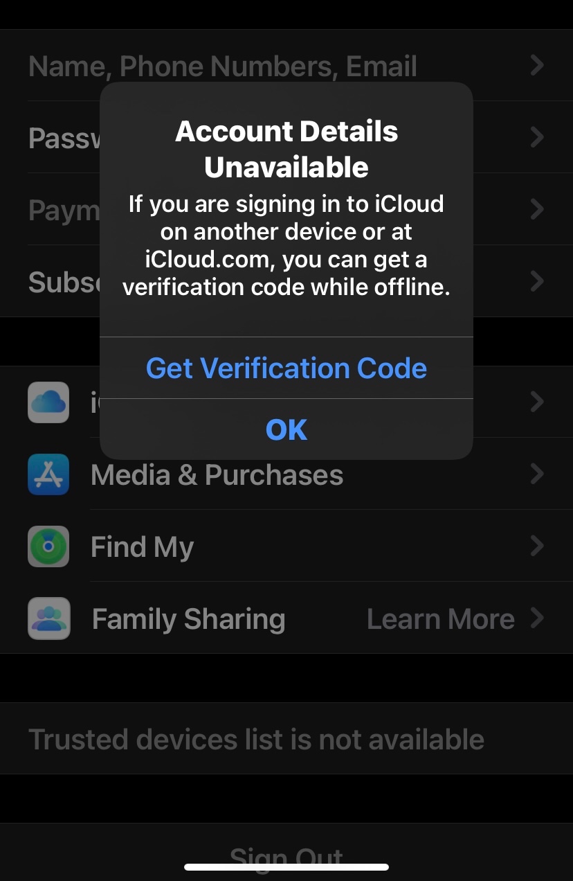 Account details unavailable - Apple Community