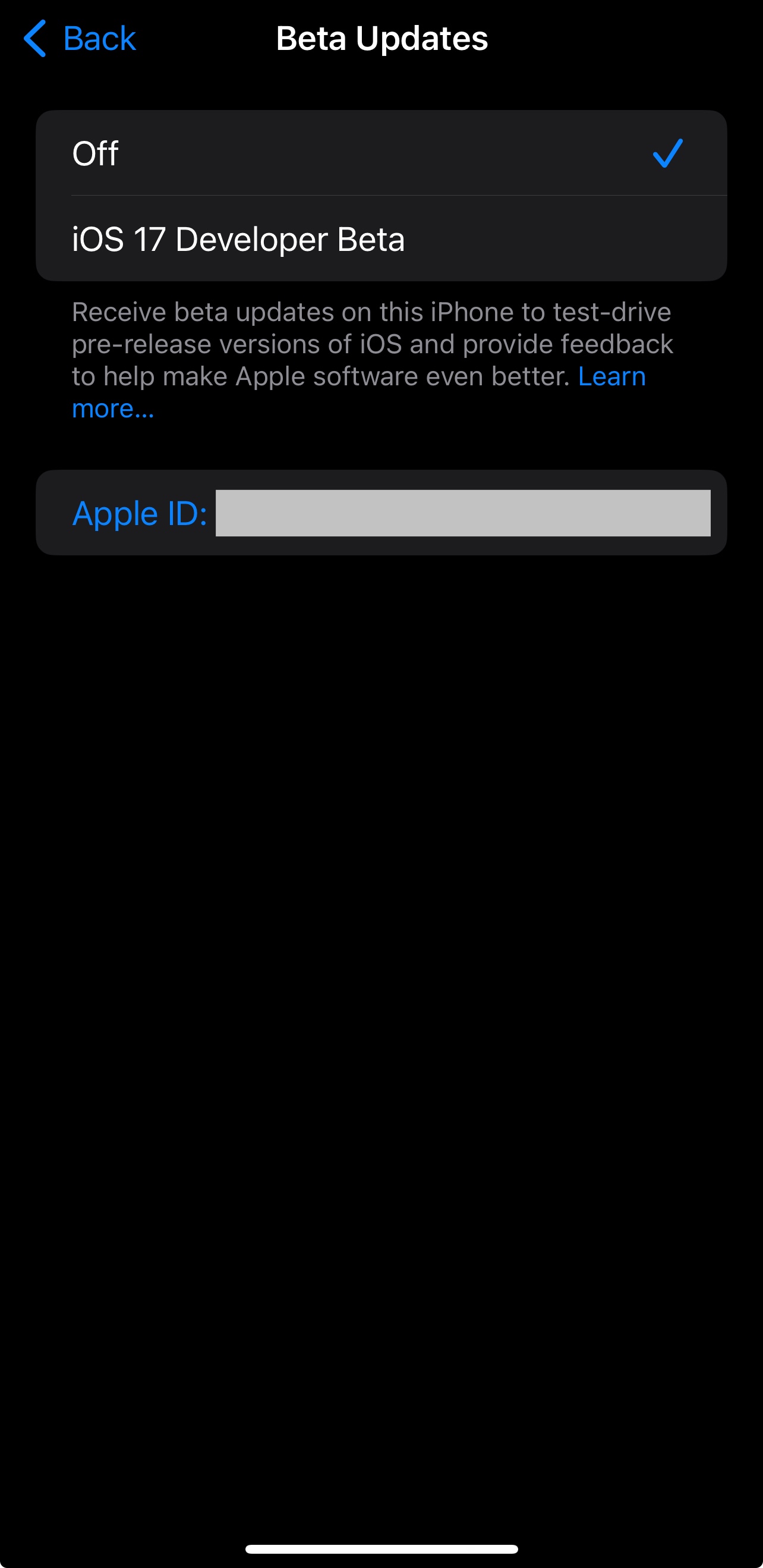 Beta Software notification - Apple Community